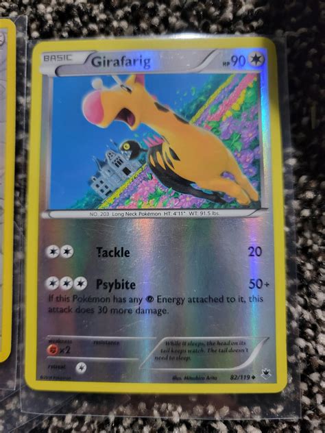 I Fiund An Error Reverse Girafarig 82119 And Someone Claims Its Fake