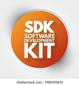 Sdk Software Development Kit Collection Software Stock Vector Royalty Free 1985435876