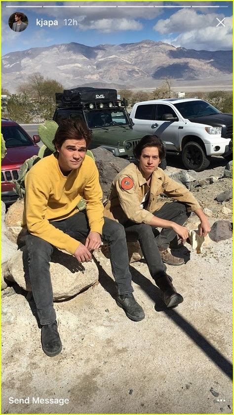 Cole Sprouse Kj Apa Sxsw Stickers 01 Riverdale Cole Sprouse