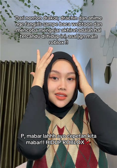 Mabar Roblox Kecanduan Drakor Anime Dan Webtoon Tiktok