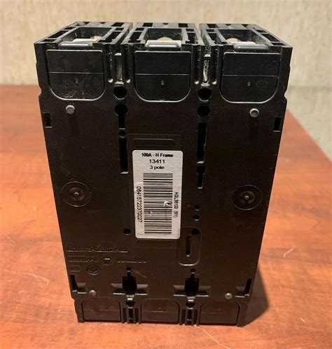 Used 100 Amp Square D Hg150 Generator Circuit Breaker Hgl36100 P