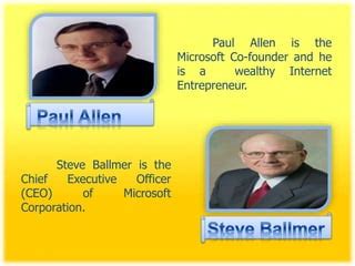 Famous Personalities In The Field Of Information Technology Pptx