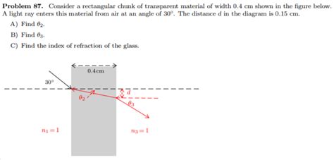 Solved Problem Consider A Rectangular Chunk Of Chegg