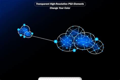 Premium Psd Technology Cloud Computing