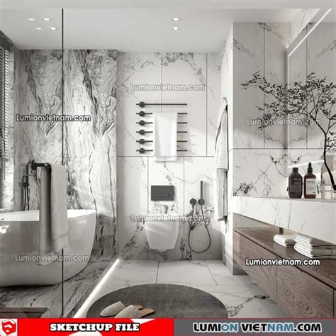 23012023 Bathroom Sketchup Interior Model