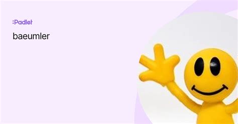 Baeumler Profile Padlet