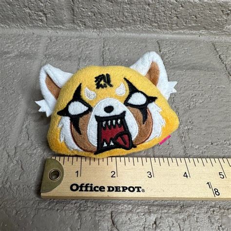 Sanrio Toys Sanrio Aggretsuko Aggressive Retsuko Rage Mascot Plush