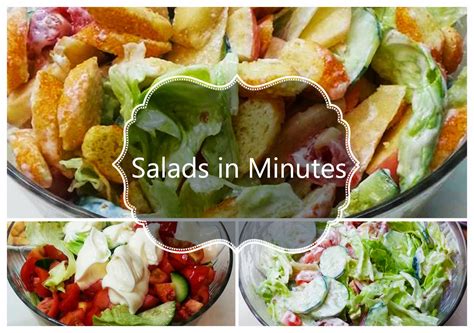 Quick And Easy Vegetable Salads In Minutes Geeky Pinas