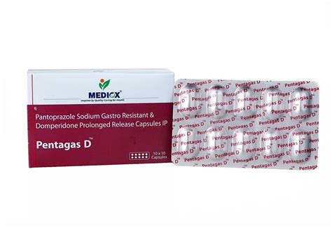 Pentagas D Cap At ₹ 120strip Antacid Tablets In Surat Id 2855962210812