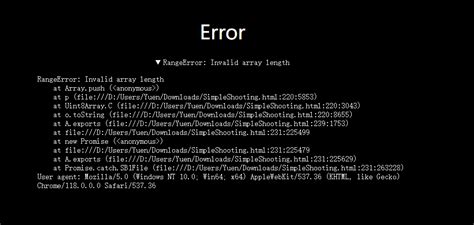 Packaged Project Crashed Rturbowarp