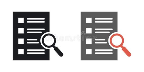Document Verification Icon Vector Stock Vector Illustration Of Quiz Verify 348158159