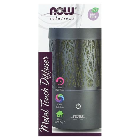 Now Foods Solutions Metal Touch Diffuser 1 Diffuser