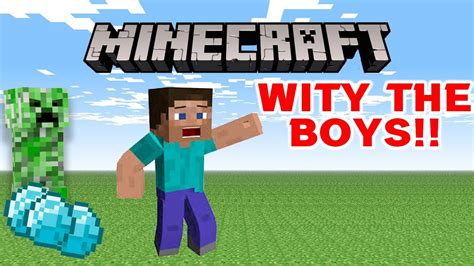 Minecraft With The Boys Youtube