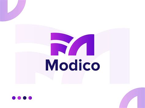 Modico Logo Design Logo Design Branding Design Logo Branding Design