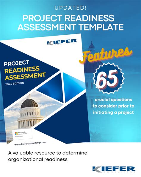 Free Project Readiness Assessment Kiefer Consulting