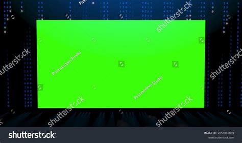 Digital Technology Background Green Screen Mockup Stock Illustration 2055816839 Shutterstock