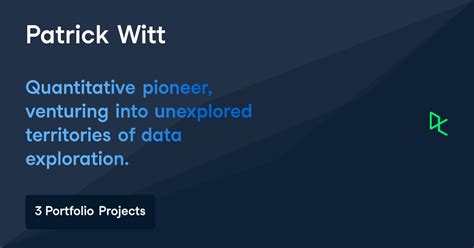 Patrick Witt End User Support Specialist I