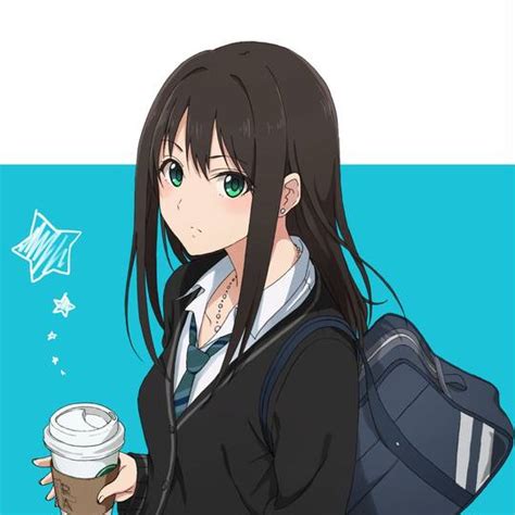 《偶像大师：灰姑娘女孩》涩谷凛长发头像图片精选 Bobopic