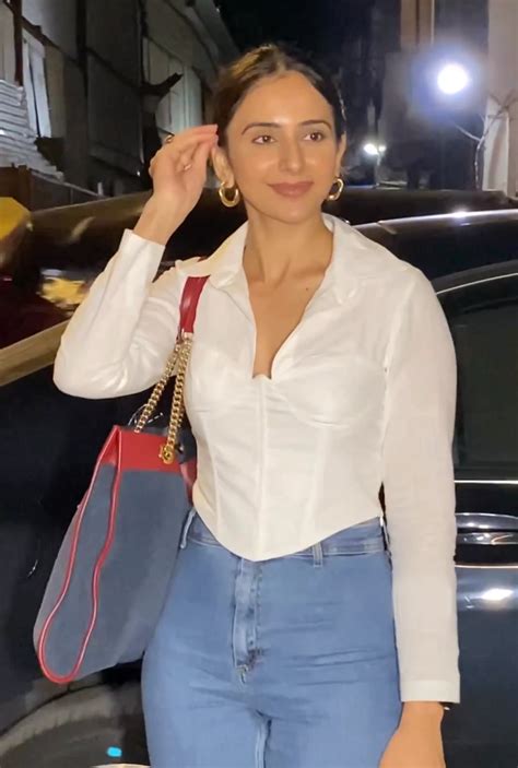 Rakul Preet Singh In Blanca Corset Shirt Layrrd