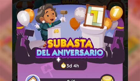 Subasta Del Aniversario Monopoly GO Recompensas Y Metas Trickopoly