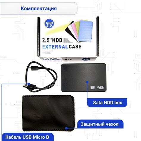 Корпус для жесткого диска от ноутбука 2 5 Usb 3 0 Внешний бокс для Hdd Ssd Sata Hdd Box