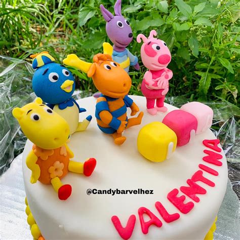 Pasteles Fondant De Backyardigans Candy Bar Velhez