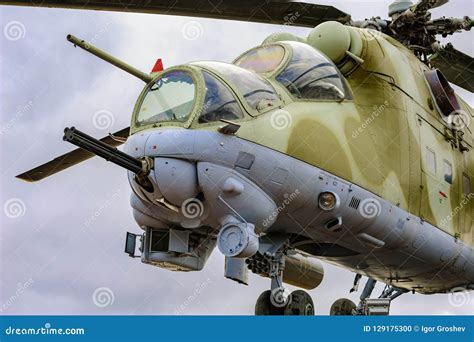 Russian Helicopter Mi 24 Monument Editorial Image Image Of Region