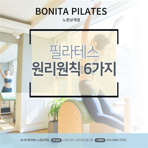 보니따필라테스 노원상계점 💪필라테스의 6가지 원리원칙 💪 네이버 블로그