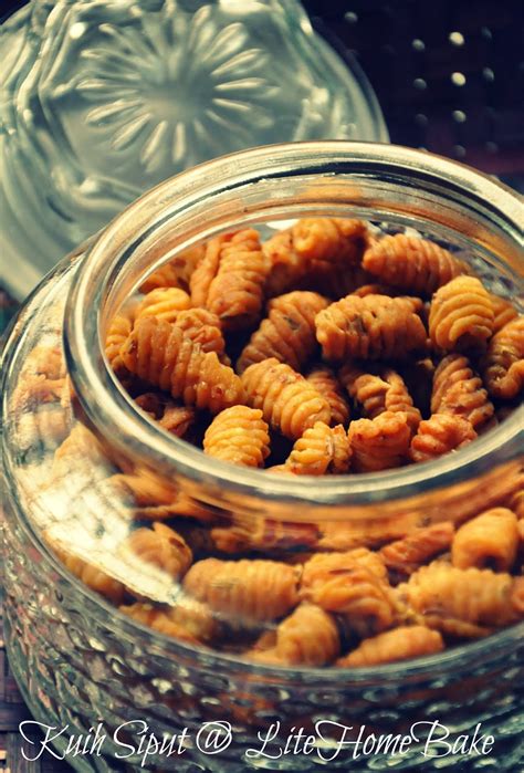 Old Time Cookies Kuih Siput ~ Lite Home Bake
