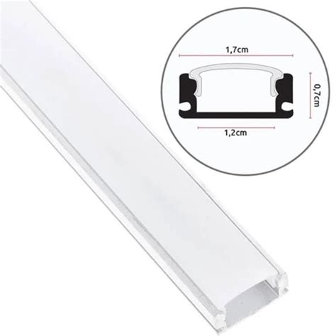 Perfil Sobrepor Para Fita De Led Woody Iluminação Direta E Sofisticada