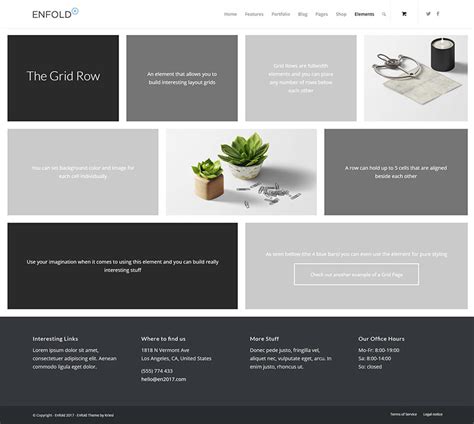 Grid Row Enfold Documentation
