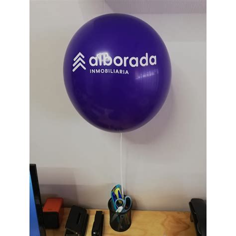 Globo Con Varilla Impreso