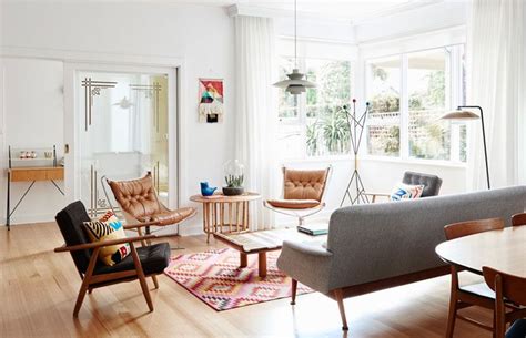 Sofás Vintage Estilo Mid Century Modern Una Mosca En La Luna インテリア 室内 家具