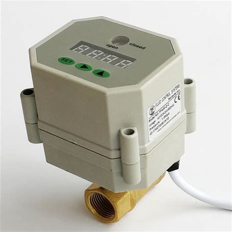 Dn10 Motorized Time Controlled Water Valve Ac110 230v