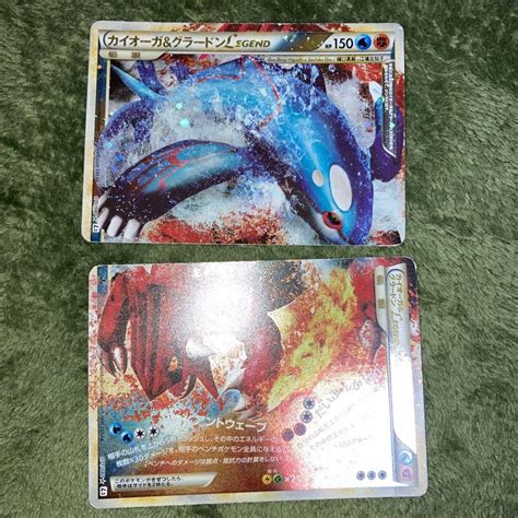 ポケモンカード カイオーガandグラードン Legend レジェンド L3 By メルカリ