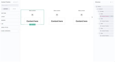 Content Timeline In Bricks Bricksextras