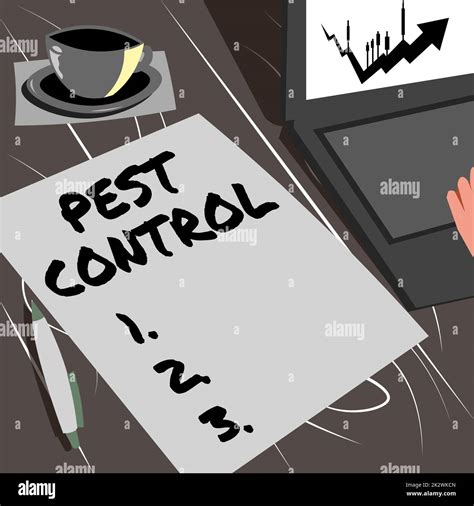 Text Sign Showing Pest Control Business Idea Killing Destructive