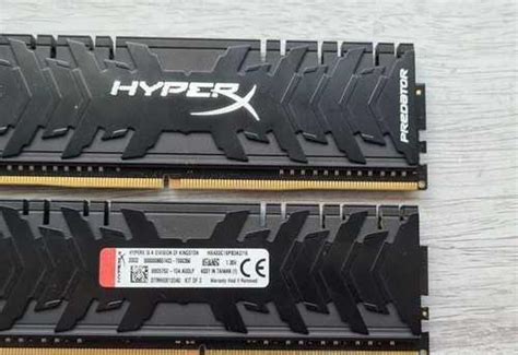 Озу Ddr4 Hyperx Predator 2x8 3000 Ghz Москва Комьютерные аксессуары и