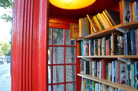 Londons Smallest Library Is Hidden Away In An Old Phone Box