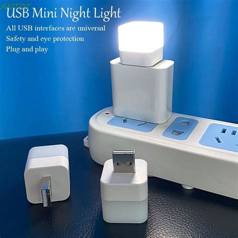 Antot โคมไฟปลั ๊ ก Usb อ ่ านคอมพิวเตอร ์ แบบพกพาขนาดเล ็ ก Shopee Thailand