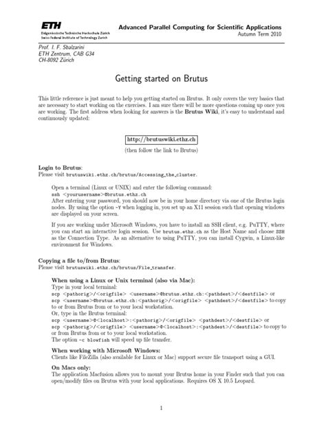 Brutus Guide Pdf Secure Shell Digital Technology