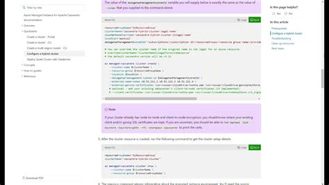 Configure A Hybrid Cluster With Azure Managed Instance For Apache