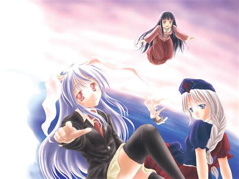Animal Ears Bunny Ears Bunnygirl Group Houraisan Kaguya Inaba Tewi