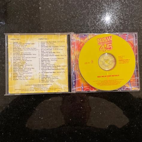 Now Thats What I Call Music 45 By Various Artists Cd 2000 £199