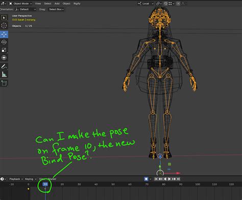 Change Bind Pose Animation And Rigging Blender Artists Community