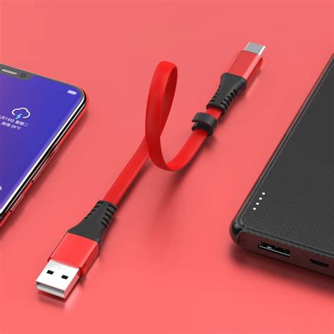 30 см короткий для зарядного устройства кабель для передачи данных Micro Usb Type C кабель для