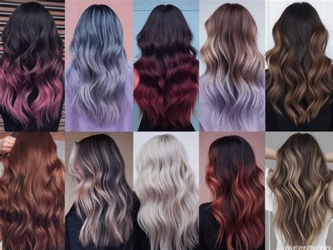 Coloured Hair