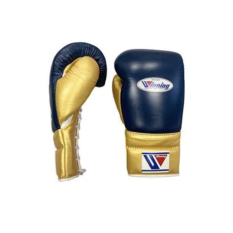 Боксерские перчатки Winning Pro Custom Navy/Gold — купить в Интернет ...