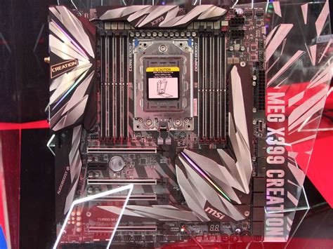 Msis X399 Meg Creation Takes Threadripper To The Next Level Toms Hardware