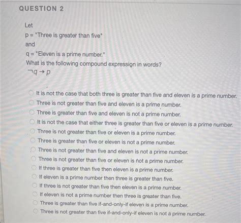 Solved Given The Predicate Form Of The Set Below Find The